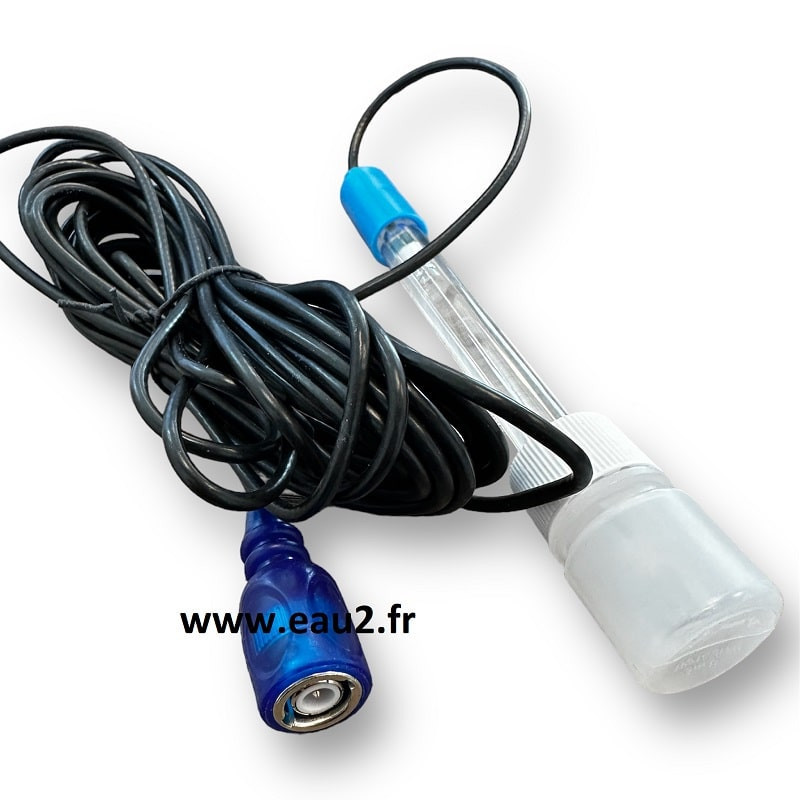 Sonde pH piscine universelle pour régulateur pH avec câble 6m Seko